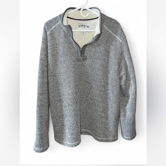 Orvis | Sweaters | Orvis Gray Mens Sweater | Poshmark